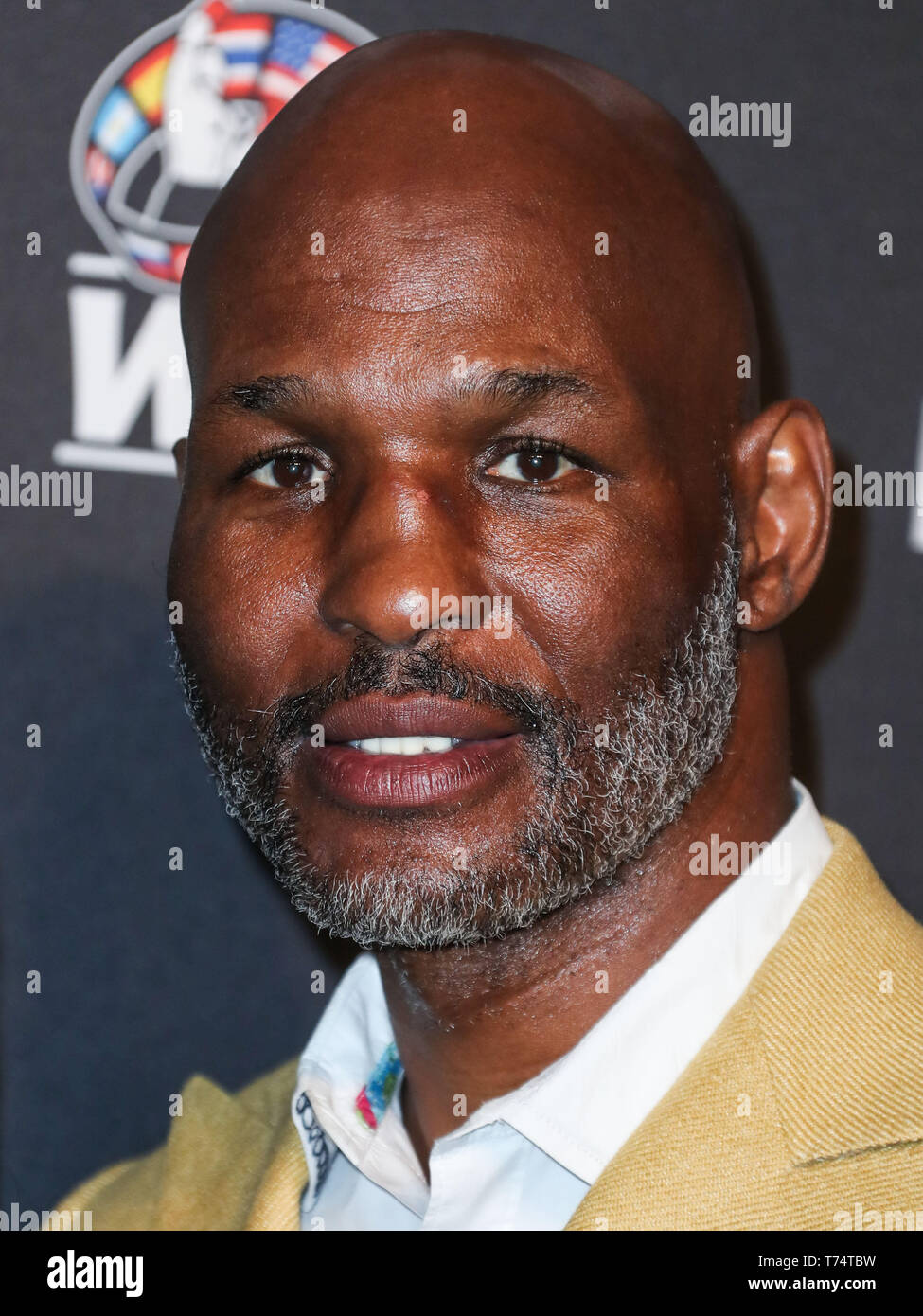 LAS VEGAS, NEVADA, USA - MAY 03: Bernard Hopkins arrives at the Hublot ...