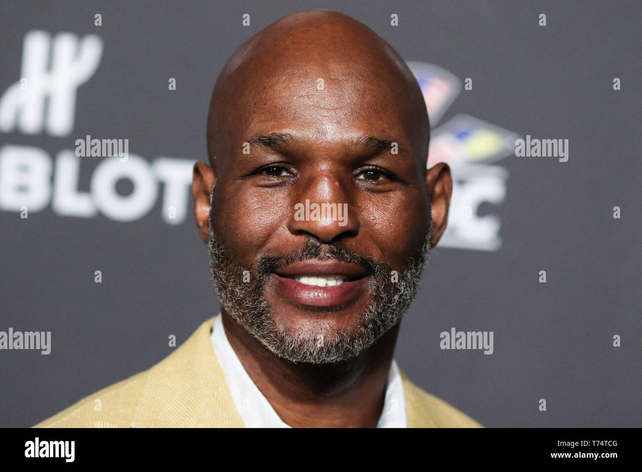 LAS VEGAS, NEVADA, USA - MAY 03: Bernard Hopkins arrives at the Hublot ...