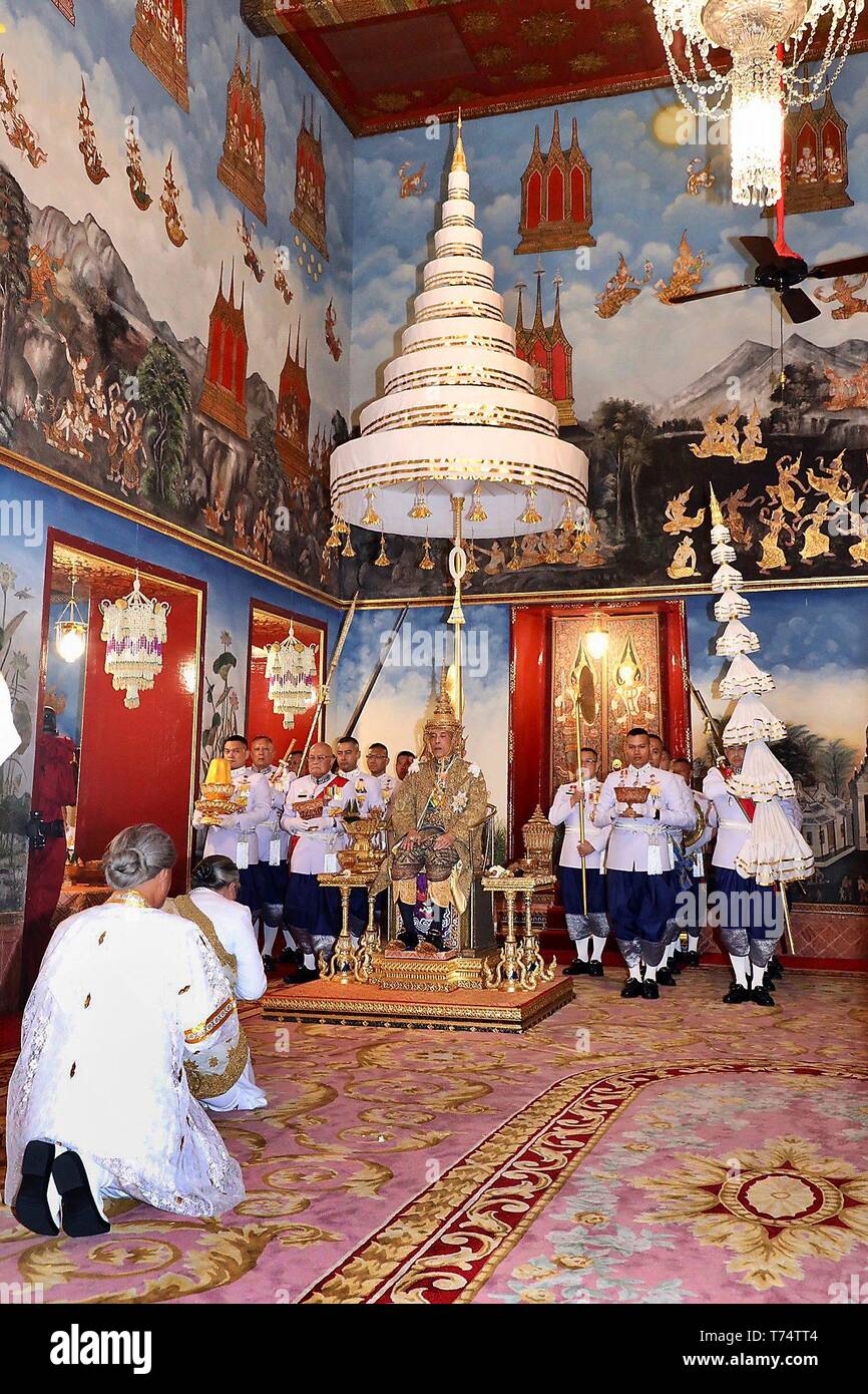 Bangkok, Thailand. 04th May, 2019. His Majesty the King of Thailand ...