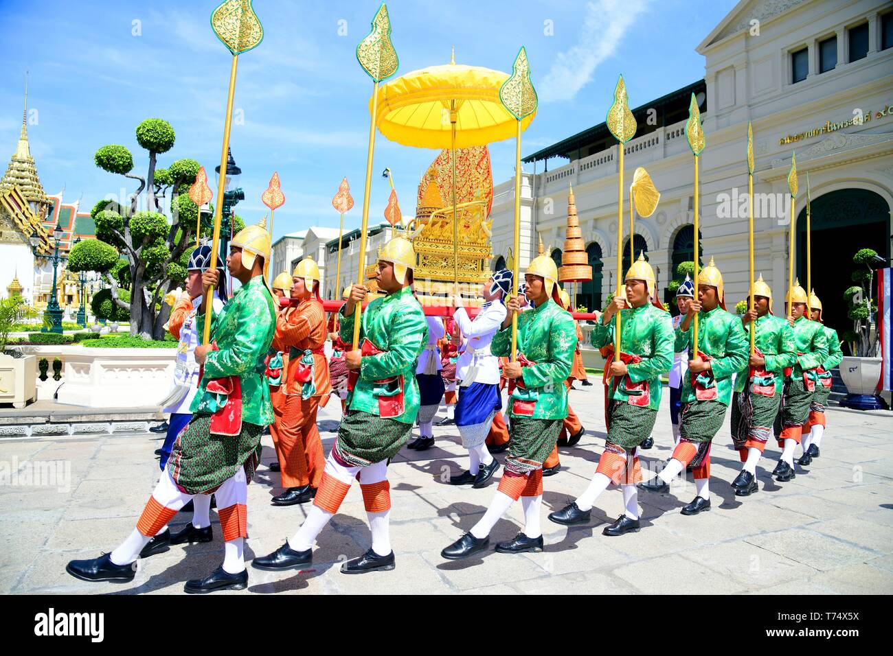 The royal nine tiered umbrella hi-res stock photography and images - Alamy