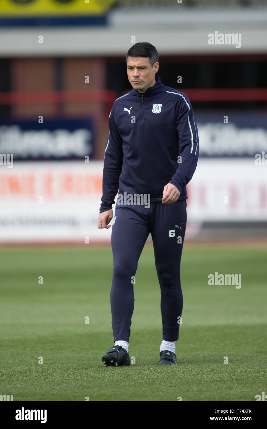 Dens Park, Dundee, UK. 4th May, 2019. Ladbrokes Premiership football ...