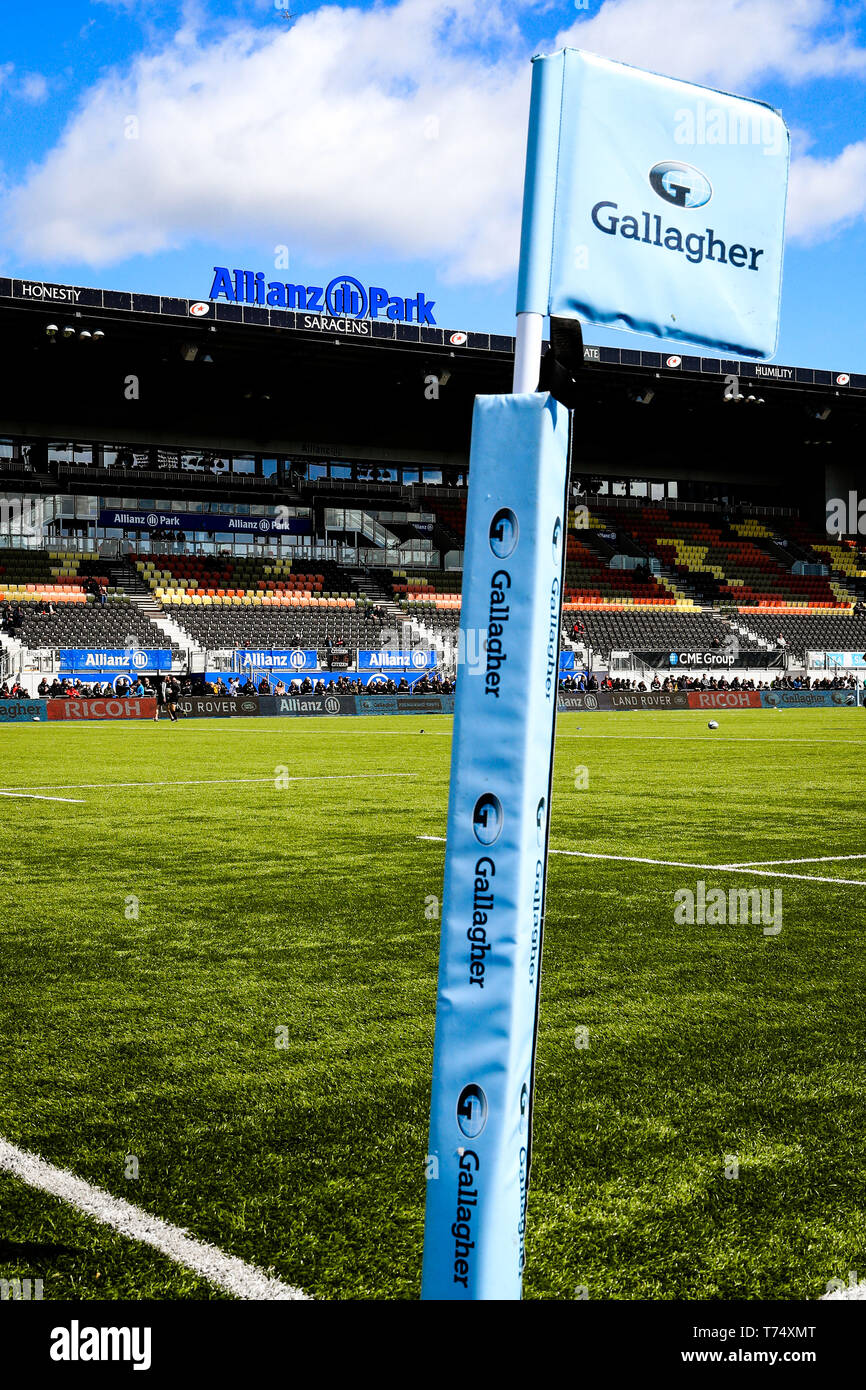London, UK. 04th May, 2019. 4th May 2019, Allianz Park, London, England ...