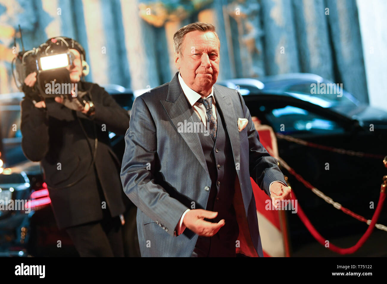 Berlin, Germany. 04th May, 2019. The singer Roland Kaiser comes to the ...