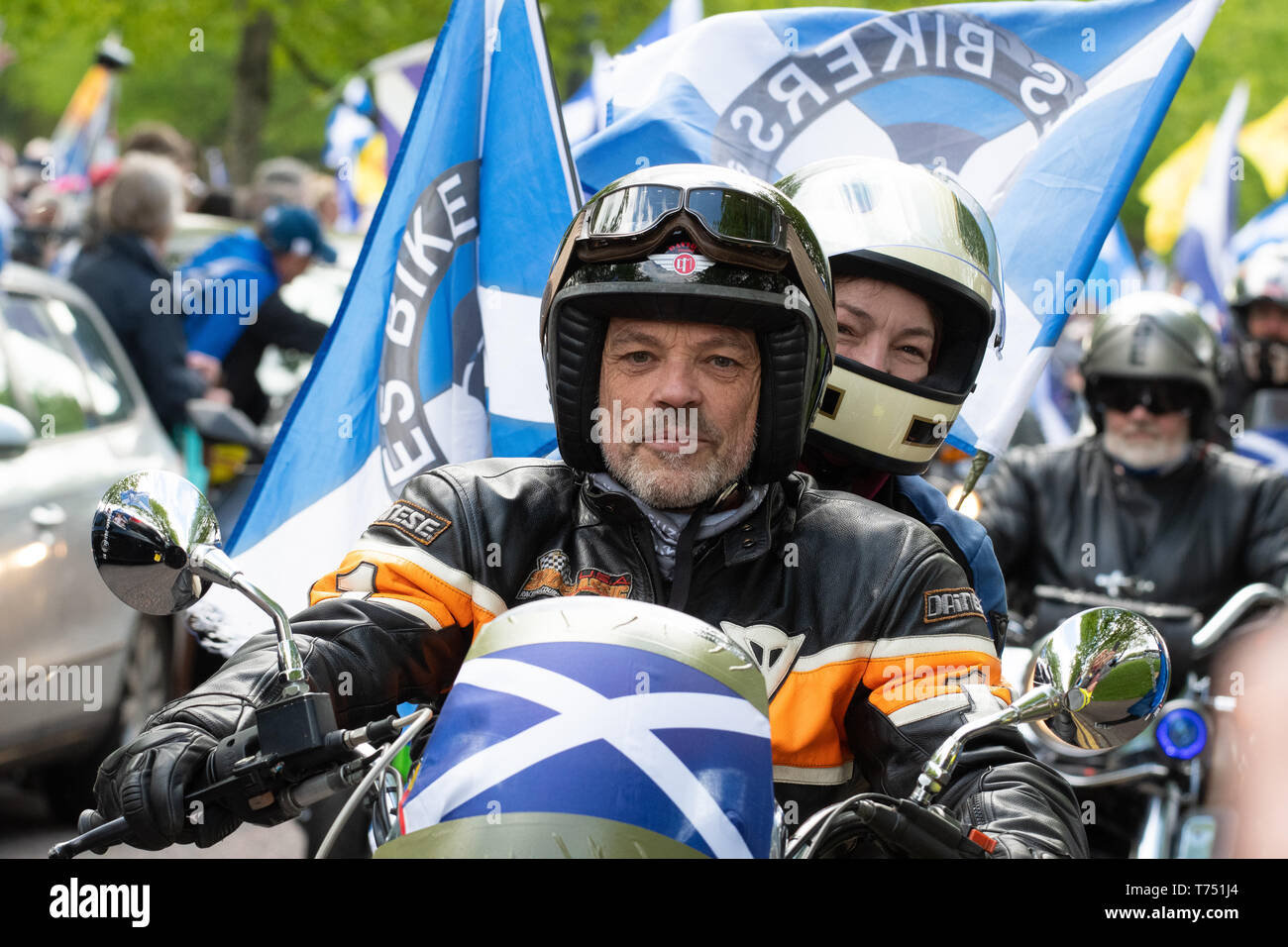Yes bikers for scottish independence hi-res stock photography and ...