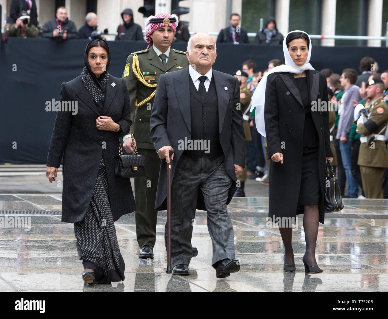 Luxemburg, Luxembourg. 04th May, 2019. Prince Hassan, Princess Sarvath ...