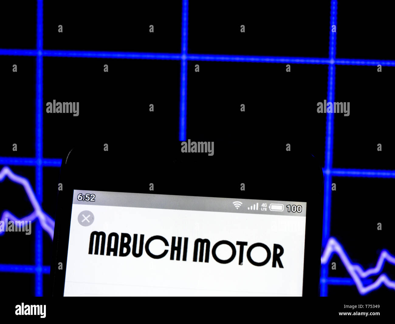 Ukraine. 4th May, 2019. In this photo illustration a Mabuchi Motor ...