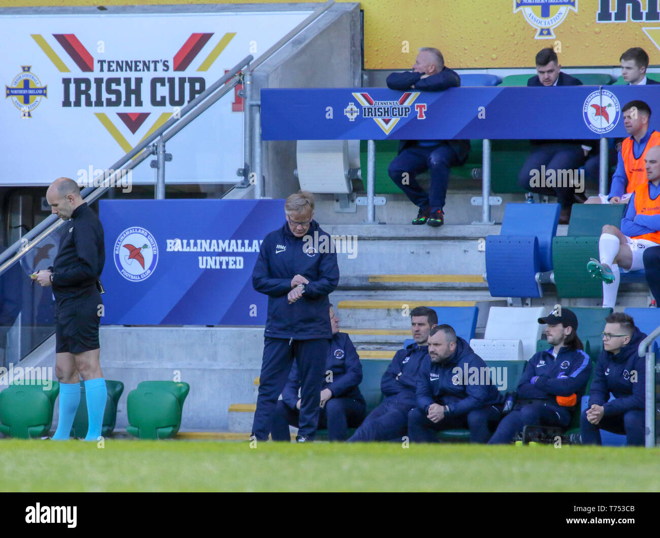 Mcconkey ballinamallard cup final 2019 hi-res stock photography and ...