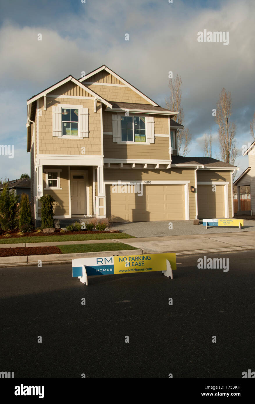 New Homes under construction in Monroe,Washington north of Seattle ...