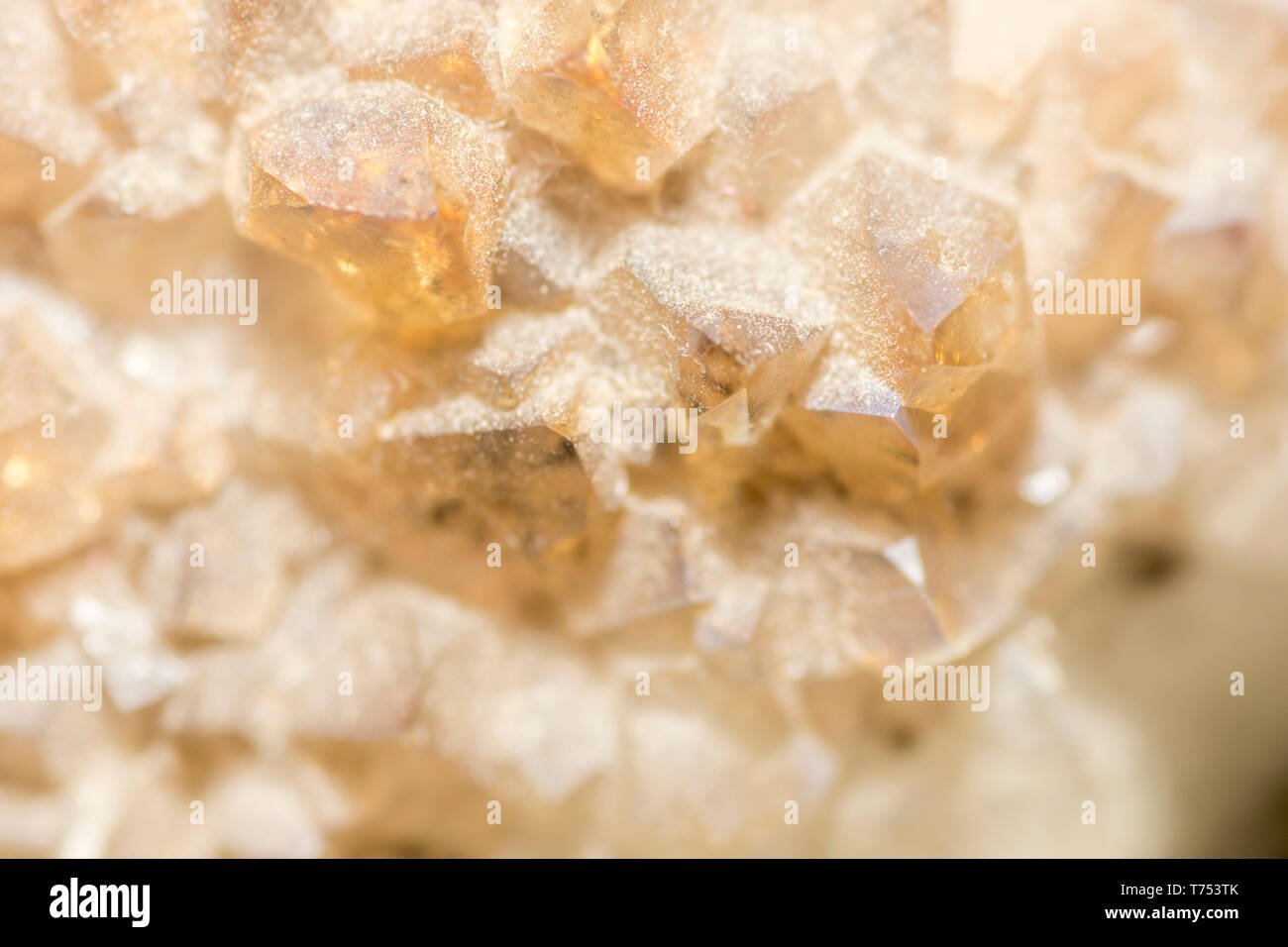 small yellow crystals spa background Stock Photo - Alamy