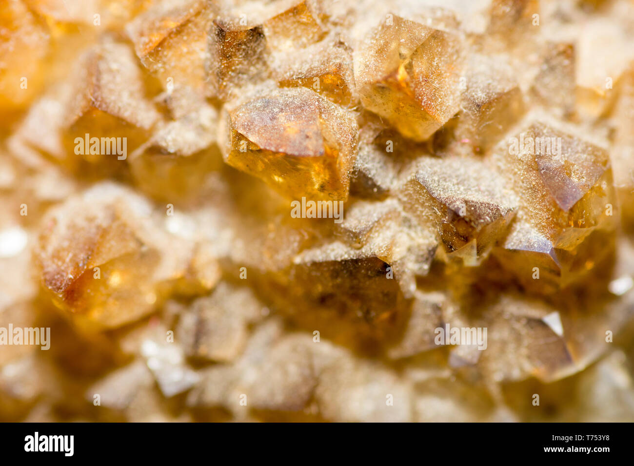 small yellow crystals spa background Stock Photo - Alamy