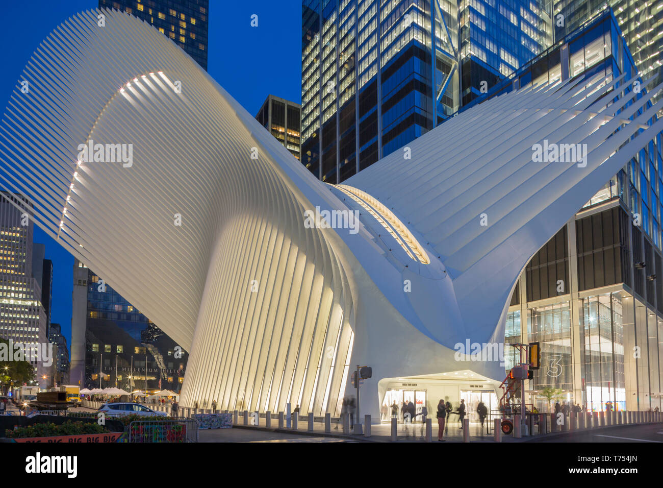 OCULUS MAIN HALL (©SANTIAGO CALATRAVA 2018) WESTFIELD WORLD TRADE ...