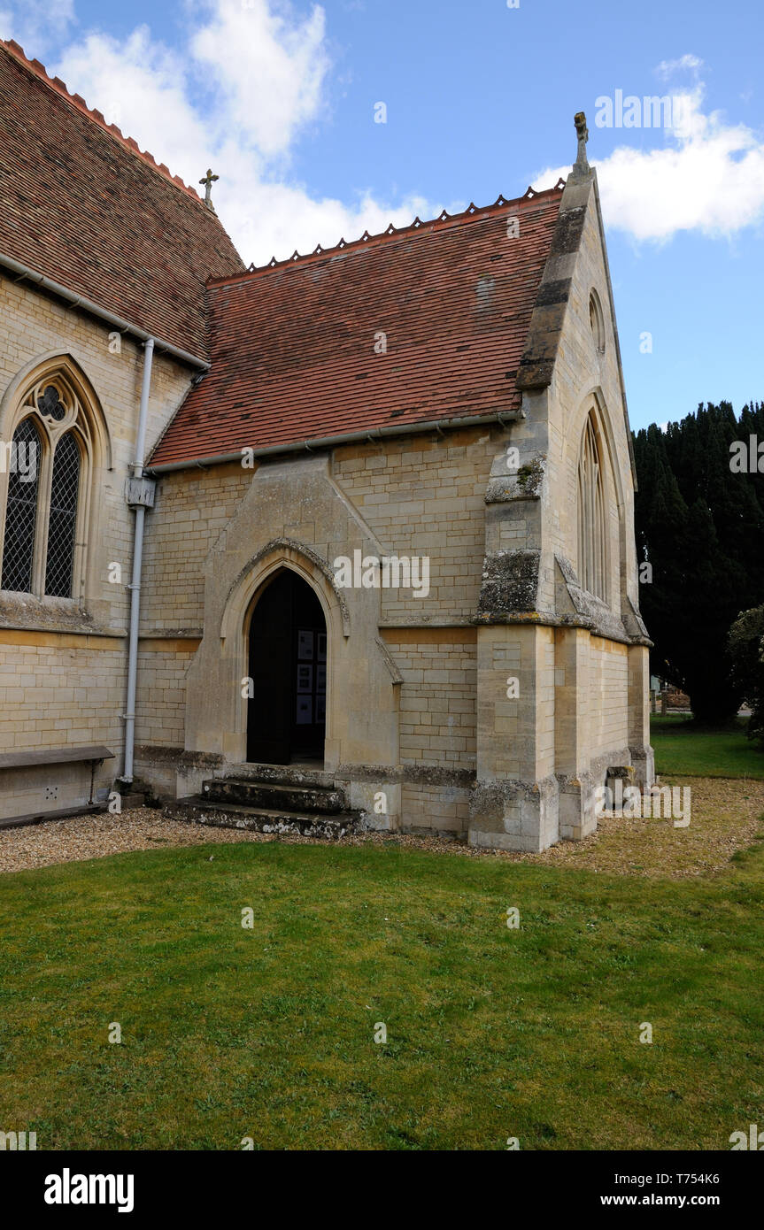 Duncombe Mauseleum, Waresley, Cambridgeshire, was built for the f ...