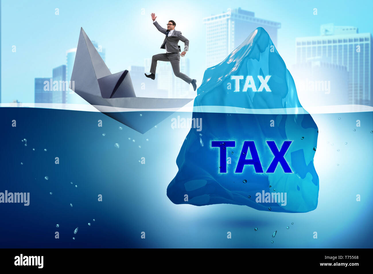 Economic iceberg hi-res stock photography and images - Alamy