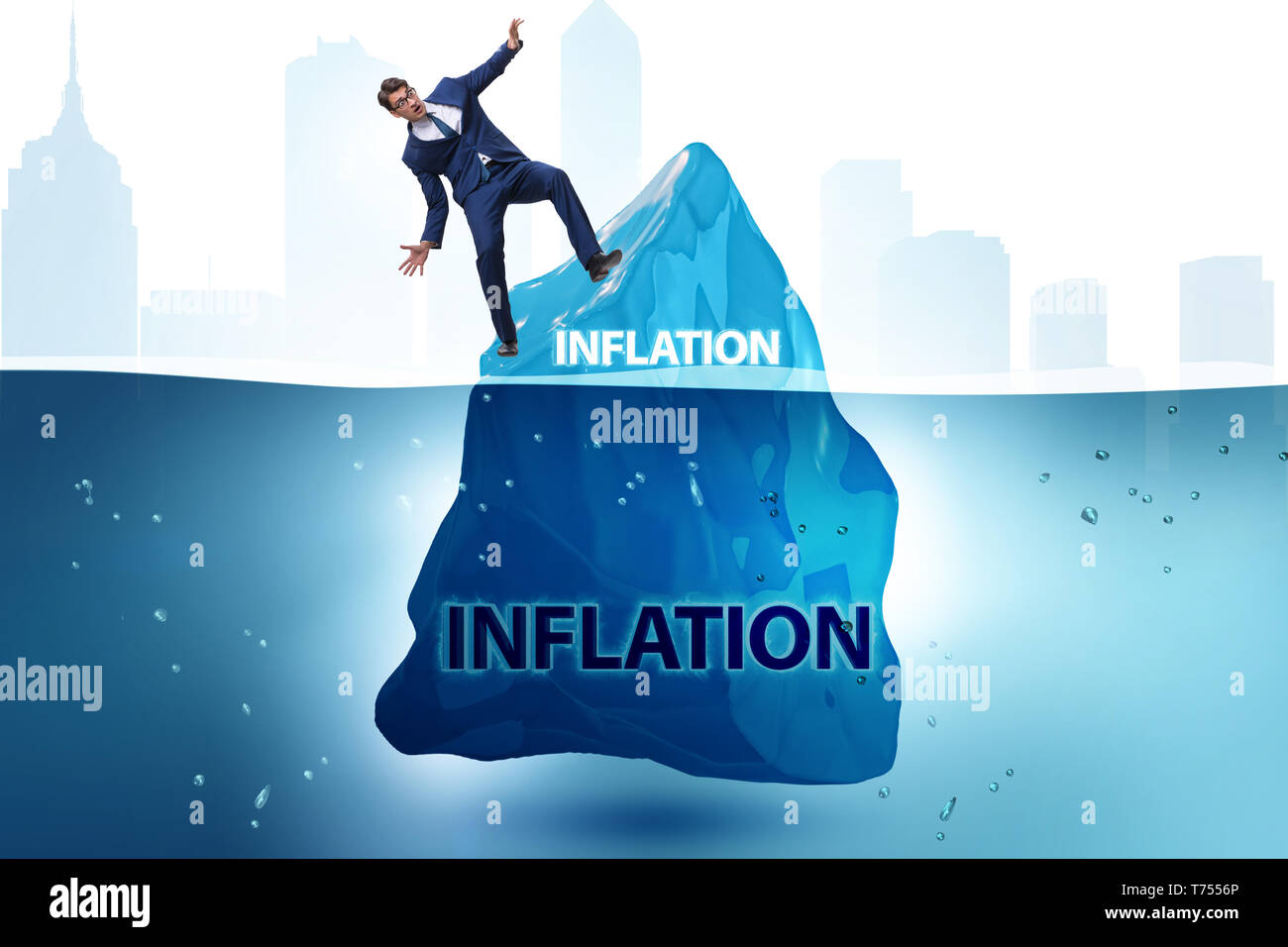 Desperate man unhappy falling currency hi-res stock photography and ...