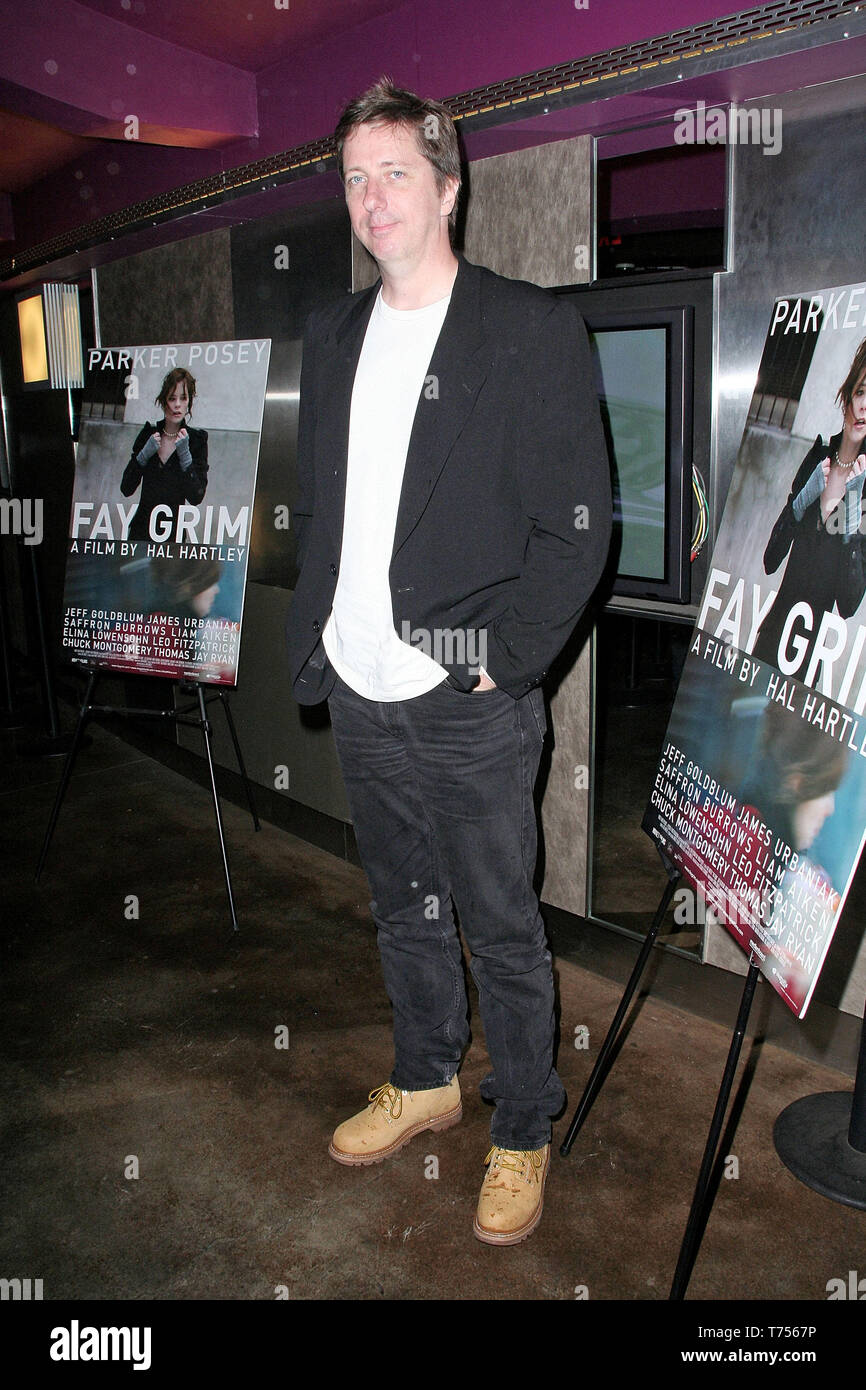 New York, USA. 16 May, 2007. Hal Hartley at the New York City Screening ...