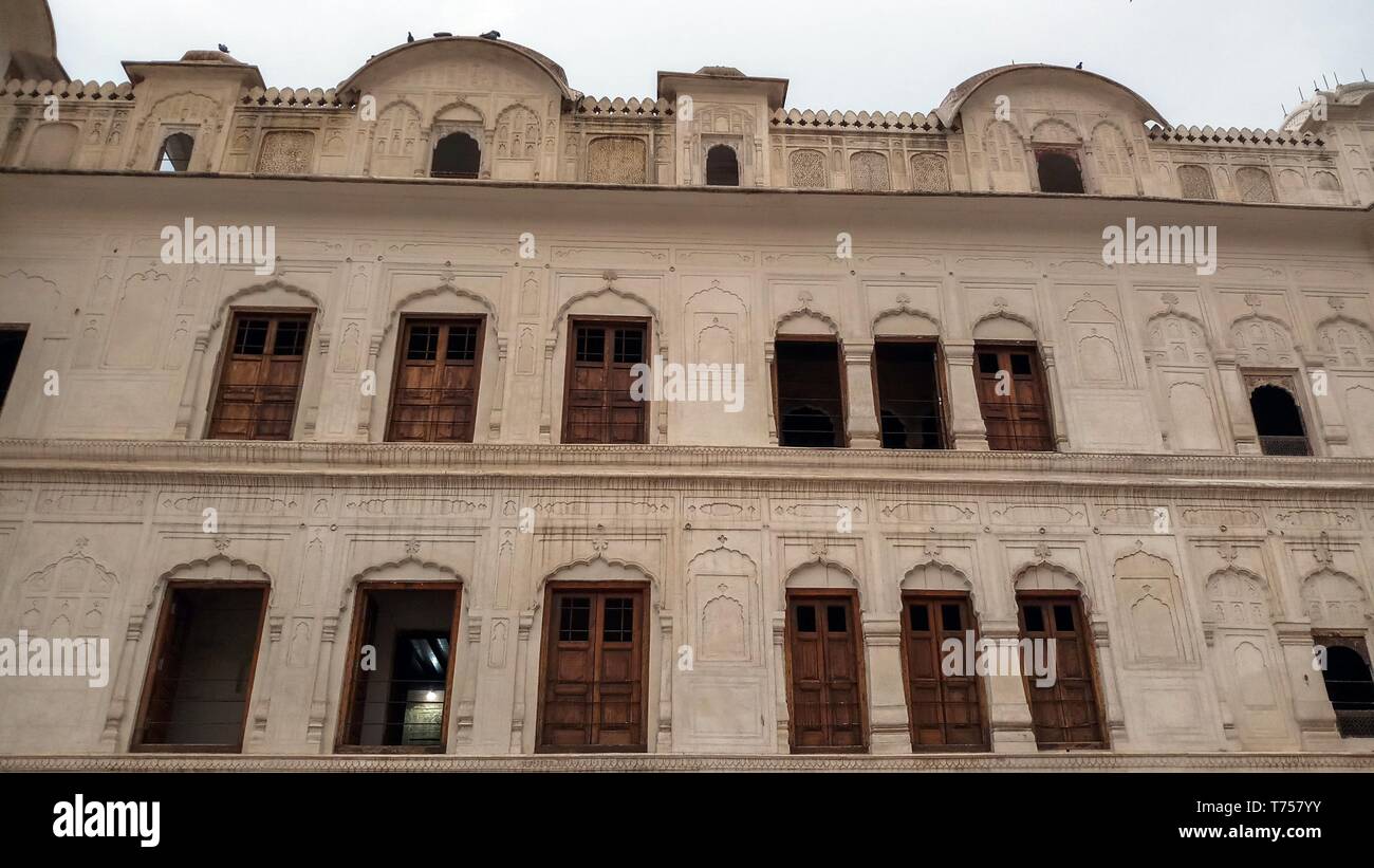 A general view of the Qila Mubarak Fort in Patiala district of Punjab ...