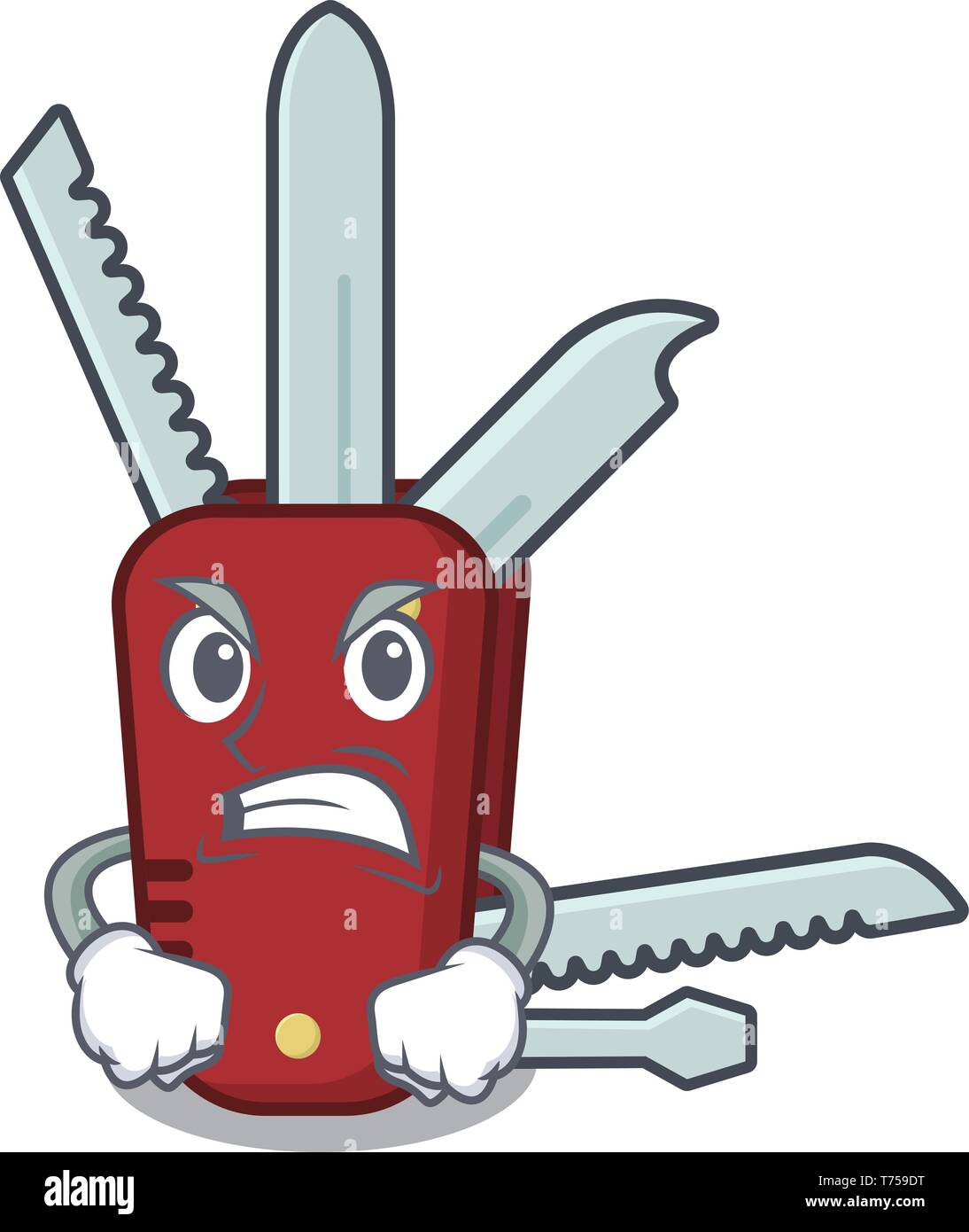 Wooden Pocket Knife Stock Vector Images - Alamy