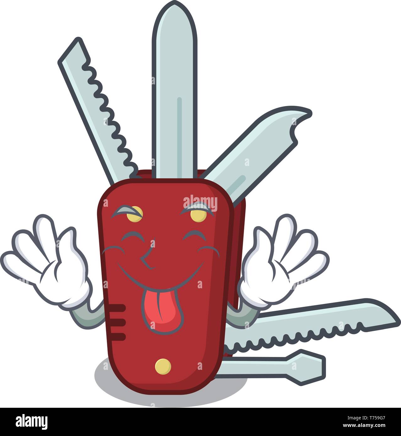 Sharp tongued Stock Vector Images - Alamy