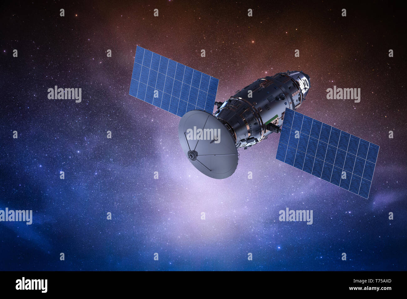 Satellite Dish In Space