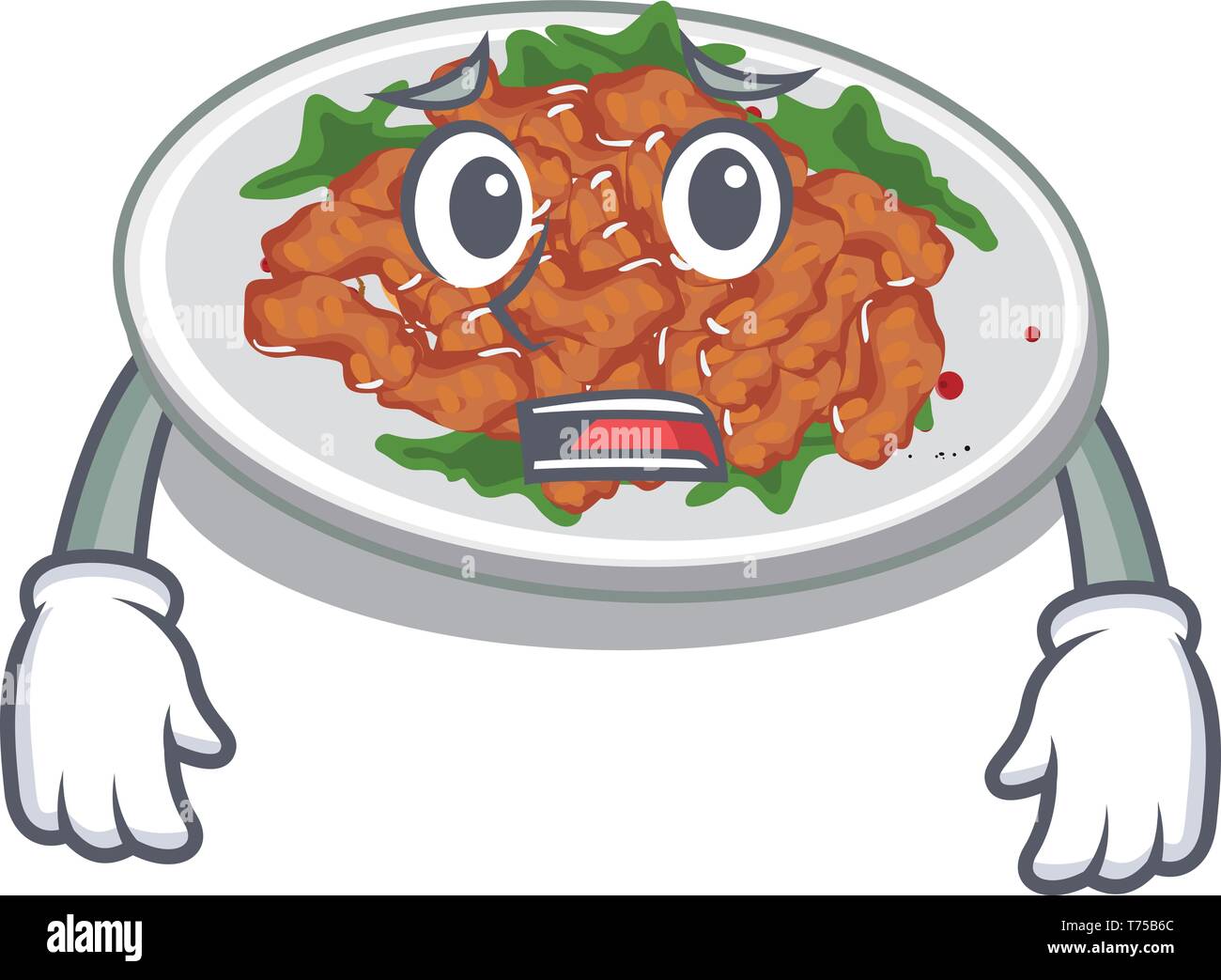 Spooked buffalo Stock Vector Images - Alamy