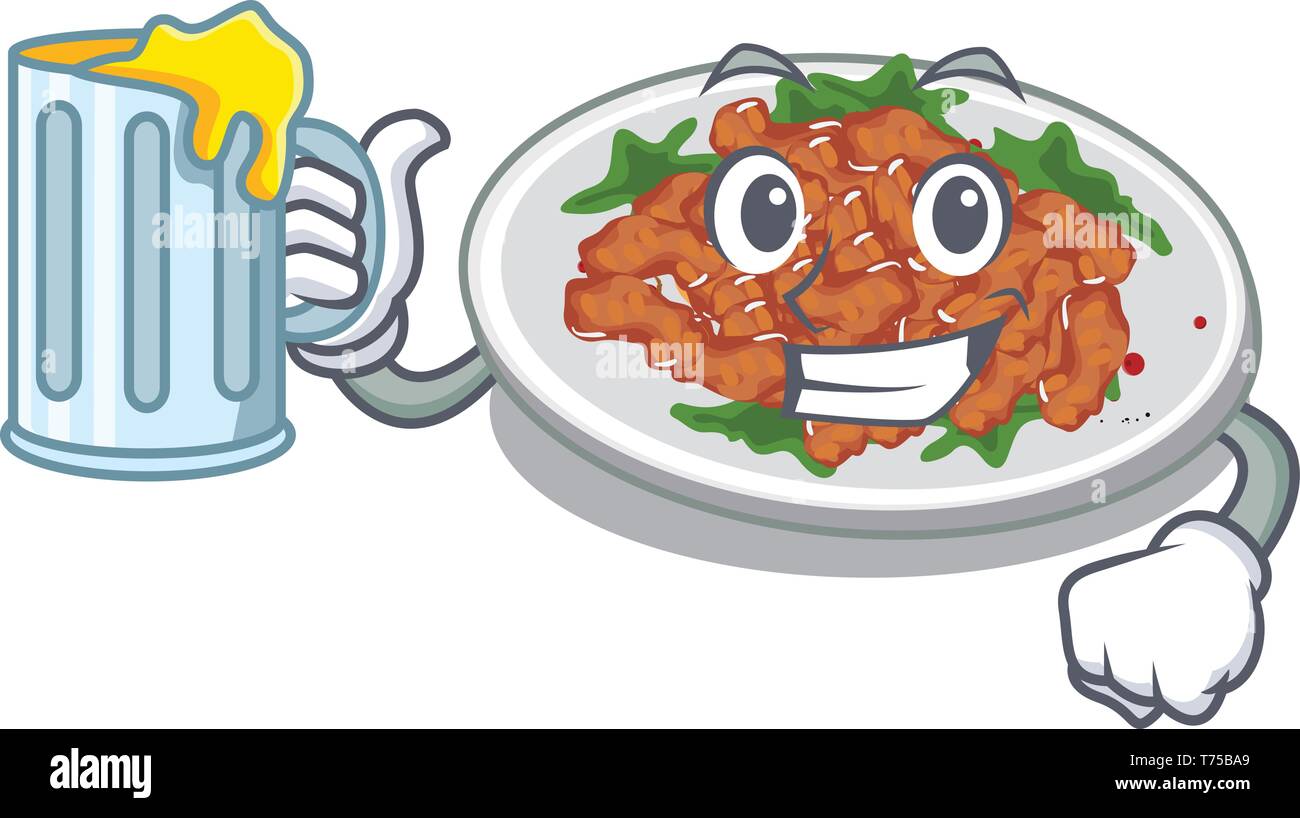 Refreshment of buffalo Stock Vector Images - Alamy