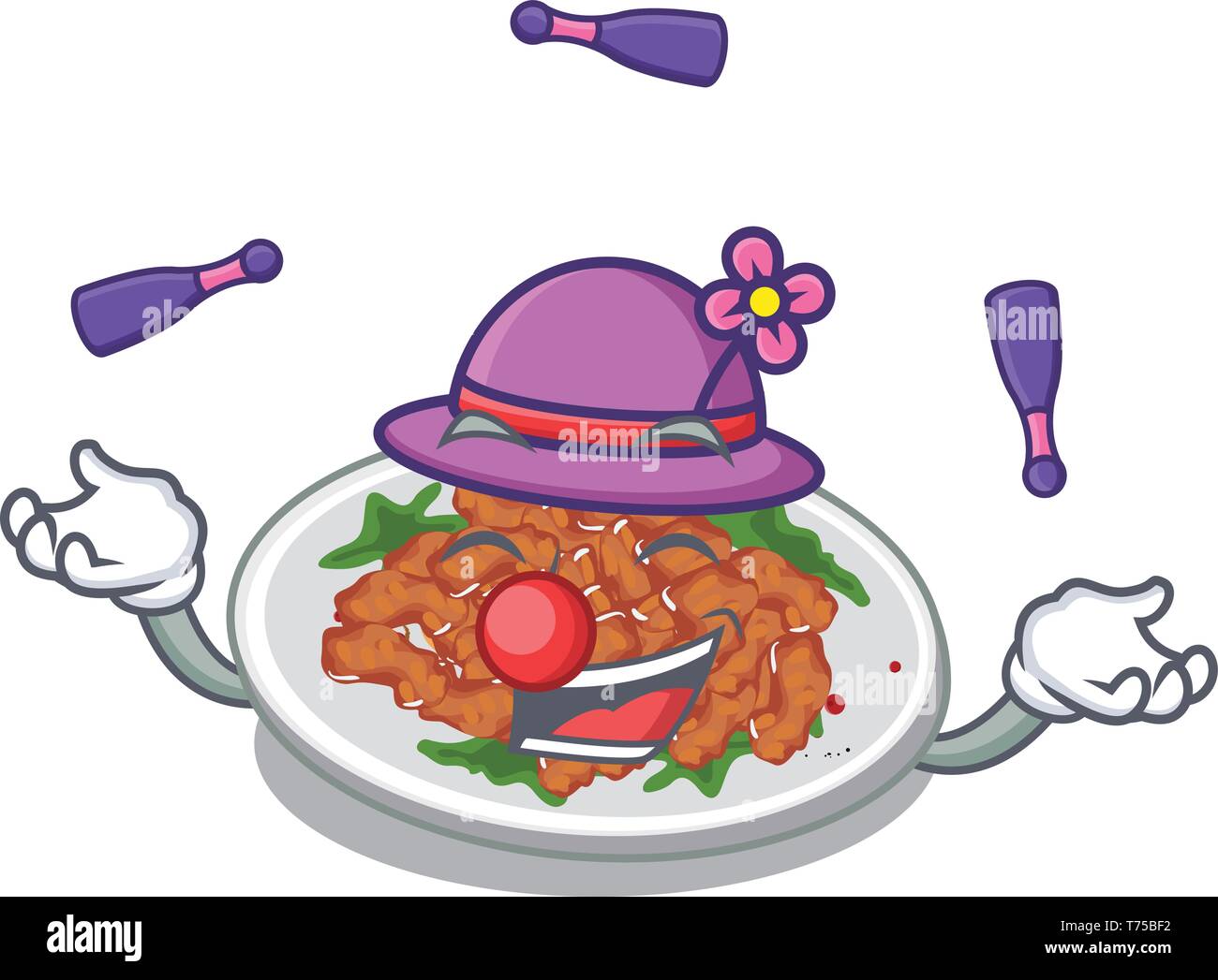 Asian clown Stock Vector Images - Alamy