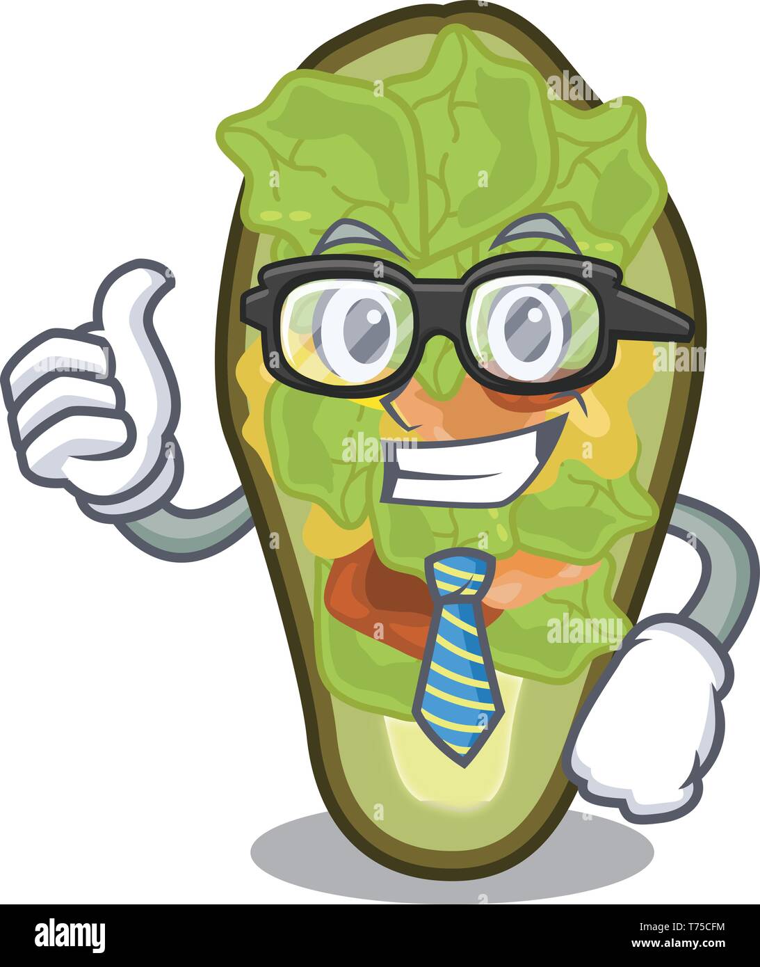 Shrimp stuffed avocado Stock Vector Images - Alamy