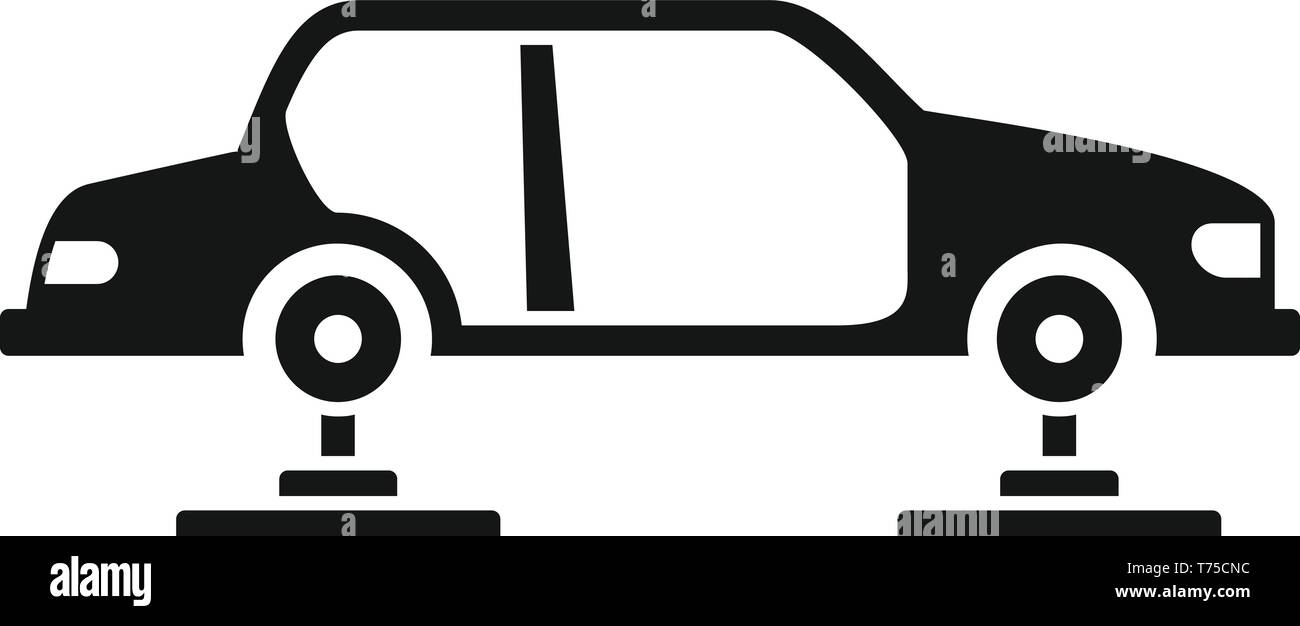 Car assembly icon. Simple illustration of car assembly vector icon for ...