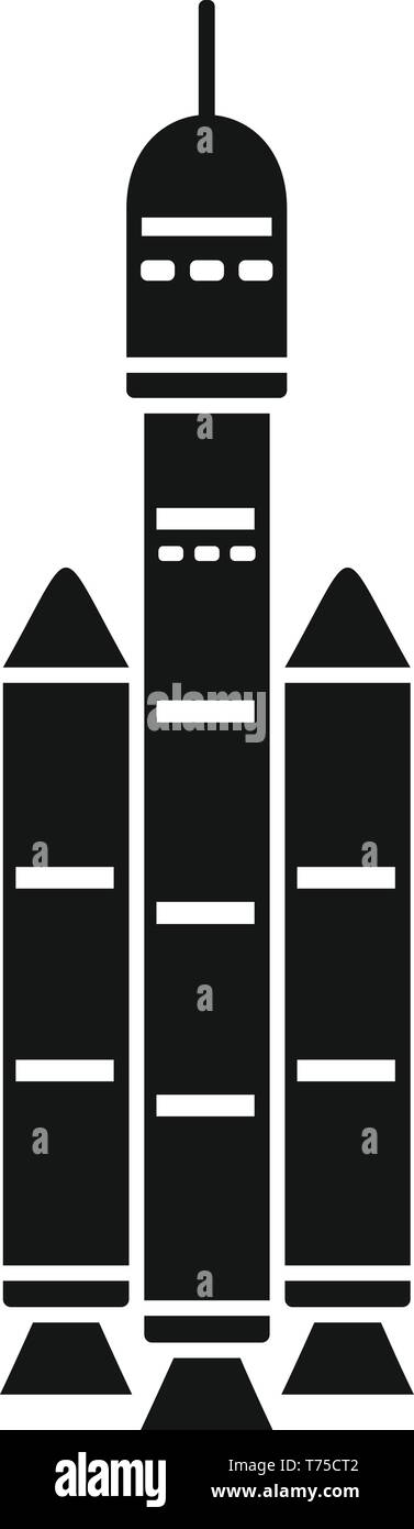 Spaceship icon. Simple illustration of spaceship vector icon for web ...