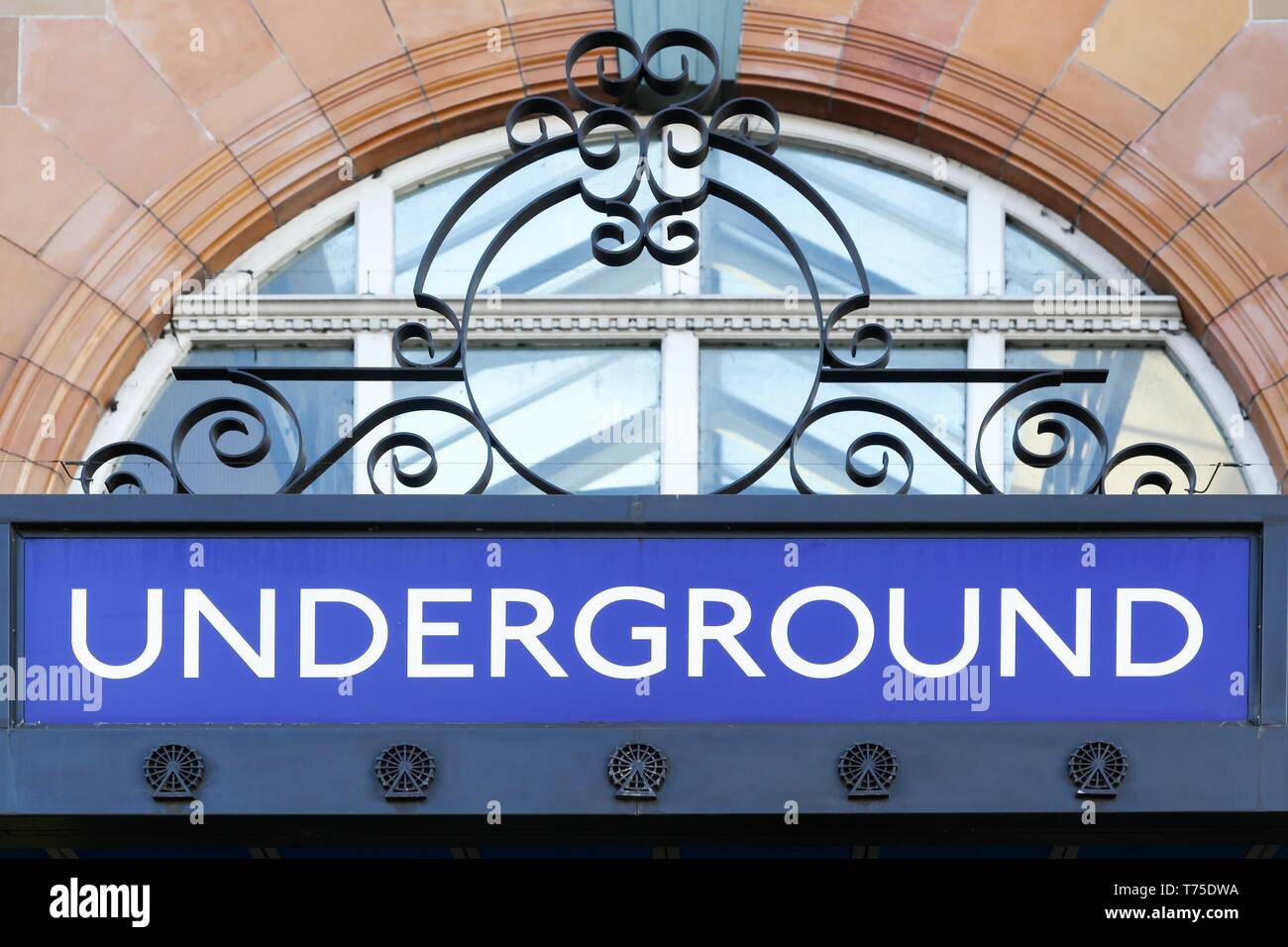 Entrance of the underground in London, United Kingdom Stock Photo - Alamy