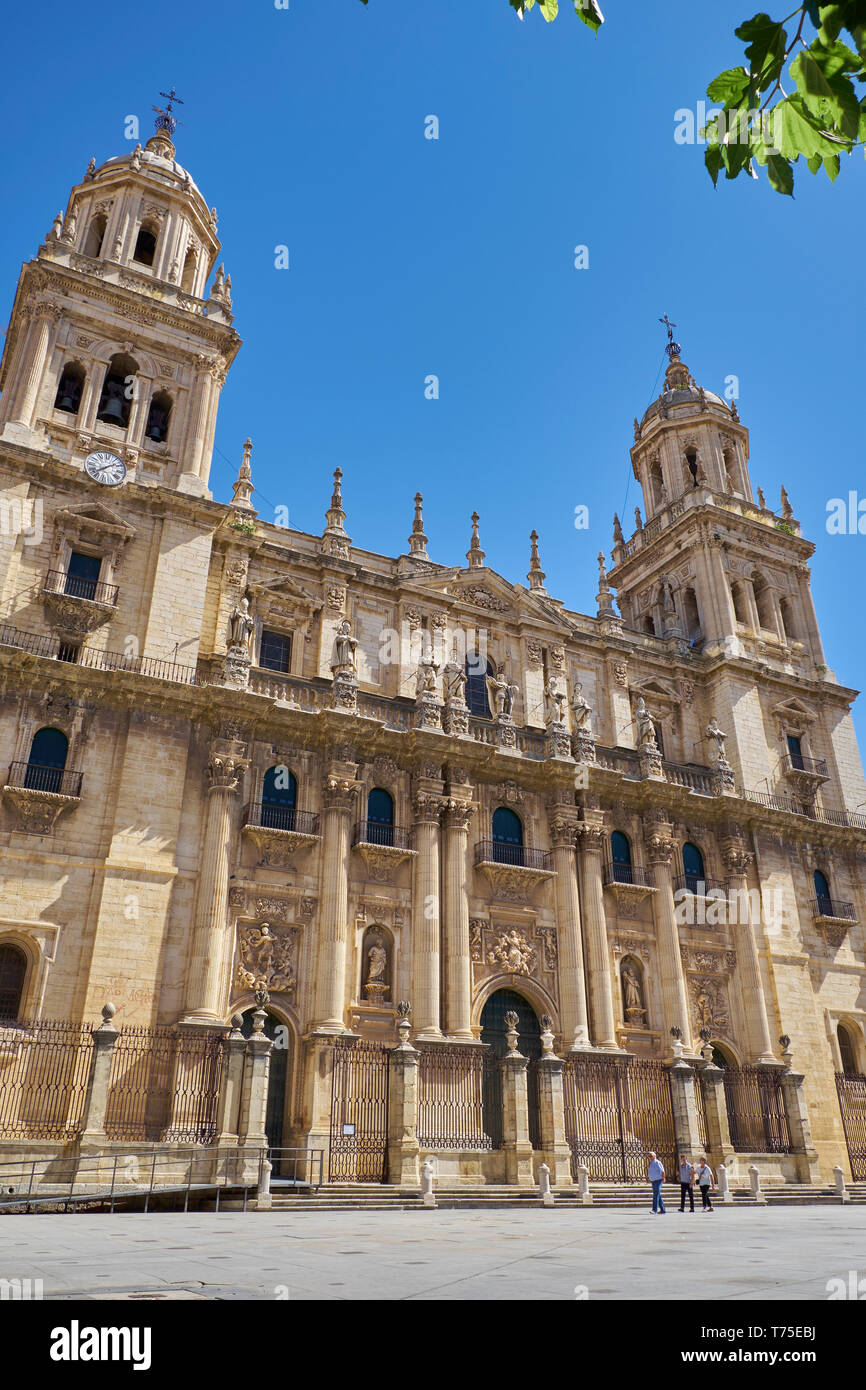 Facade of the cathedral jaen hi-res stock photography and images - Alamy