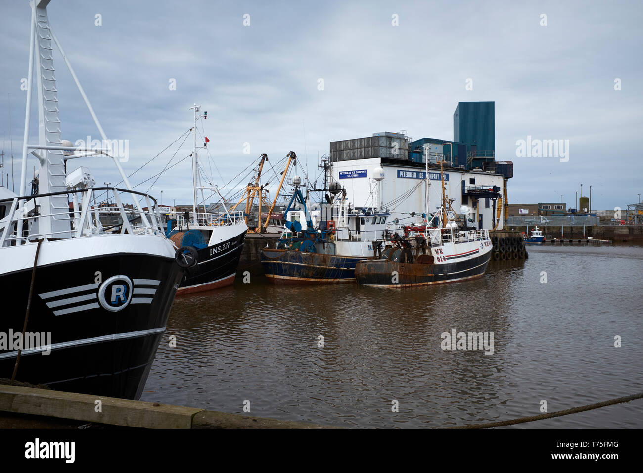 Peterhead deep water port hi-res stock photography and images - Alamy