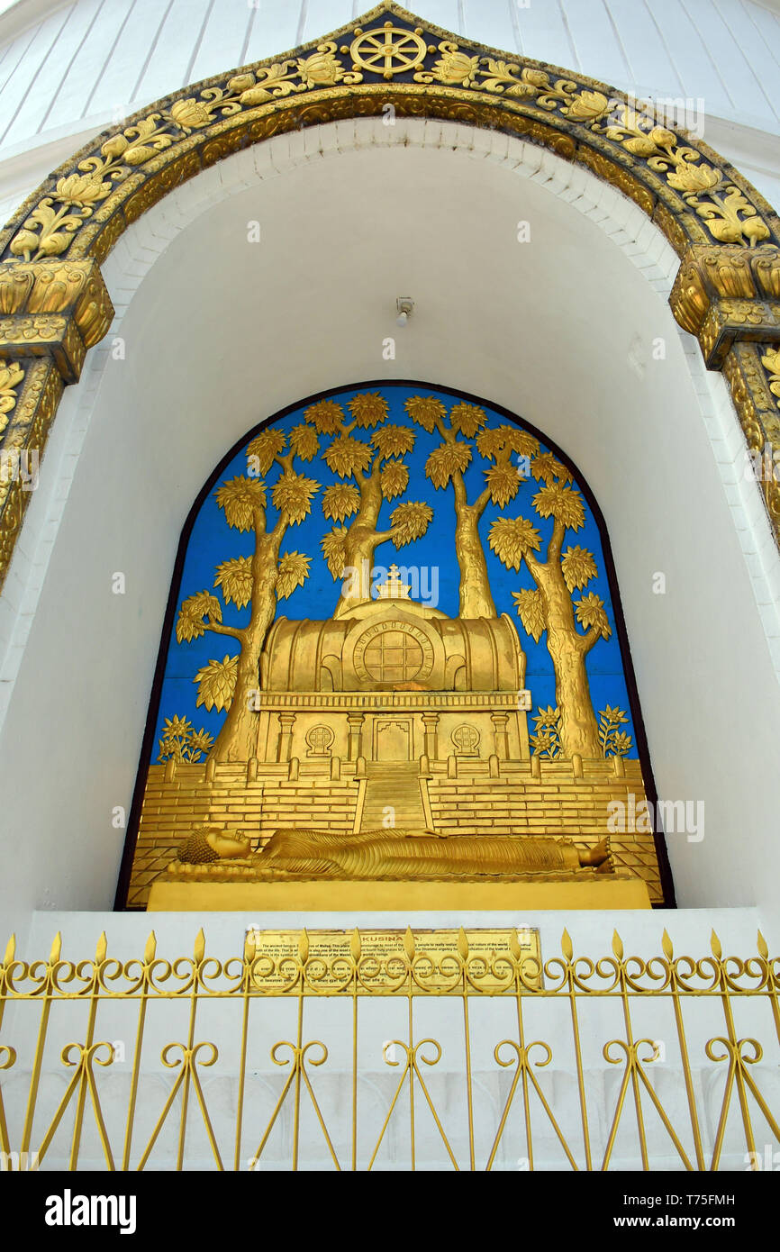 World Peace Stupa, Shanti Stupa, Pokhara, Nepal Stock Photo - Alamy