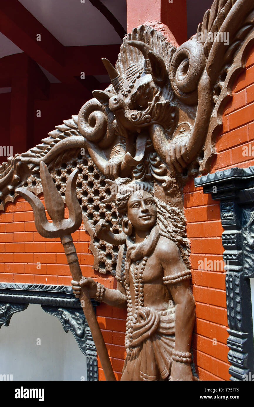Entrance of Gupteshwar Mahadev Cave, Pokhara, Nepal Stock Photo - Alamy