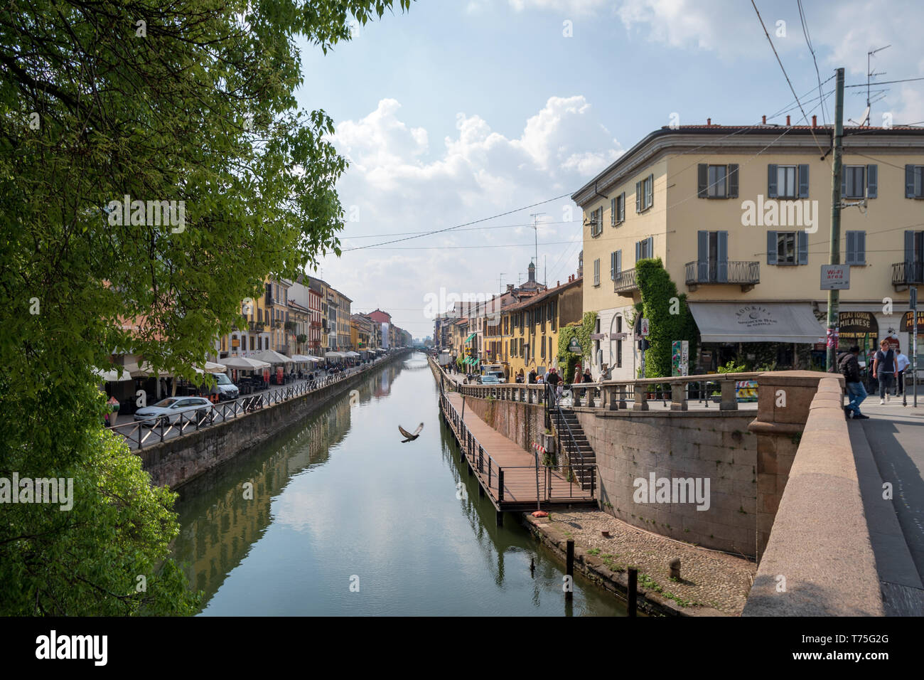 Along the naviglio grande hi-res stock photography and images - Alamy