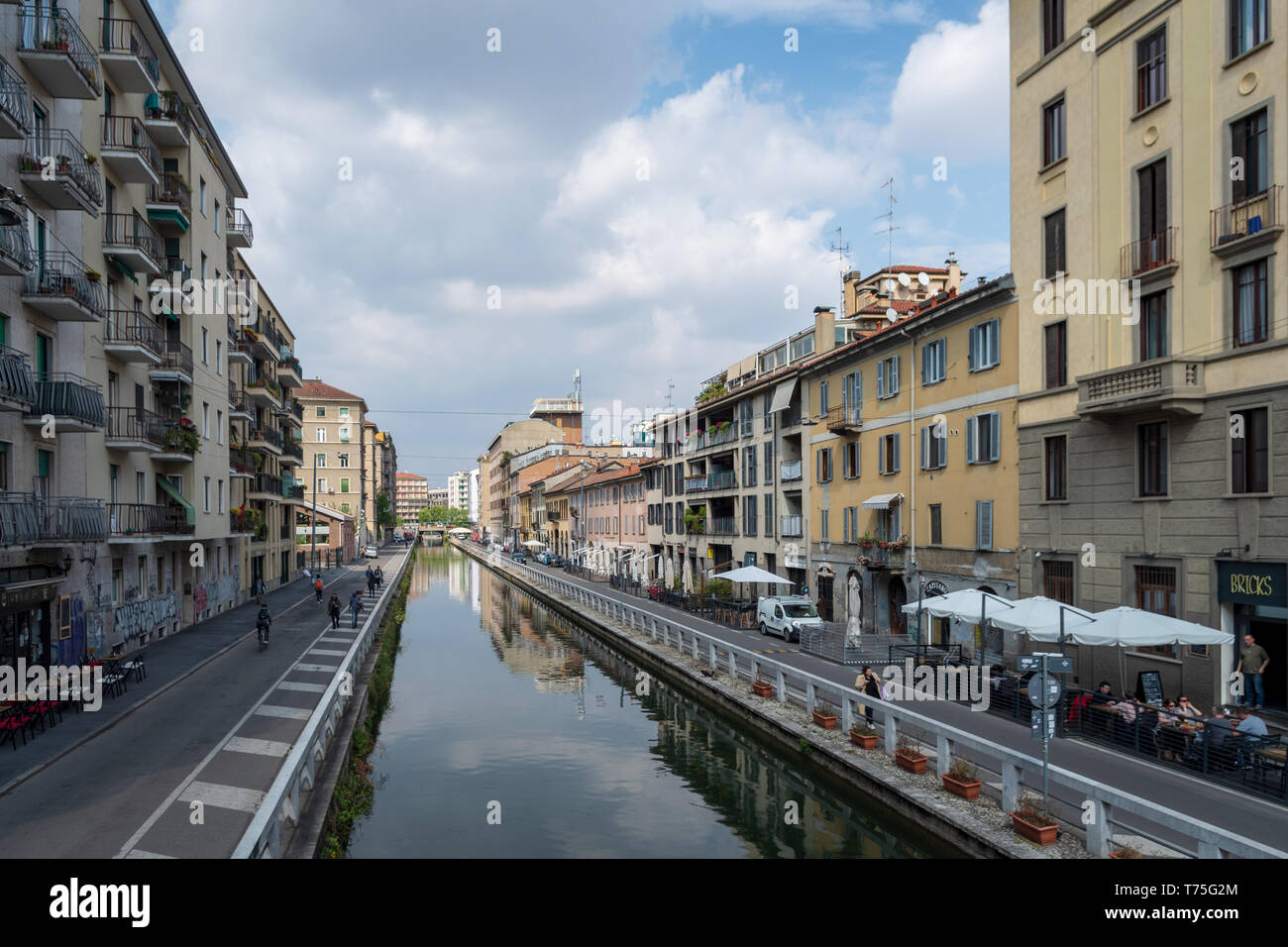 Along the naviglio grande hi-res stock photography and images - Alamy
