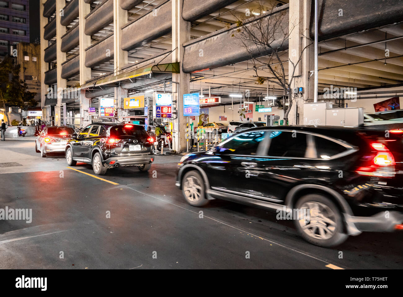 Underground car park asia hi-res stock photography and images - Alamy