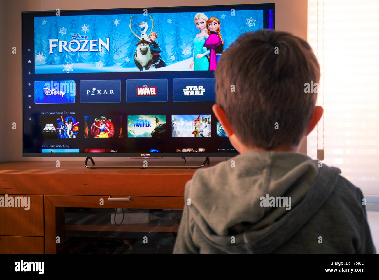 Disney plus hi-res stock photography and images - Alamy