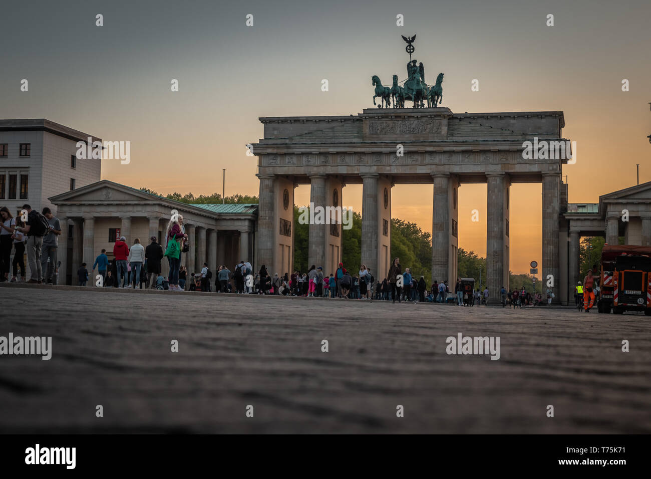 Brandenburg Gate (Brandenburger Tor), Berlin Stock Photo - Alamy