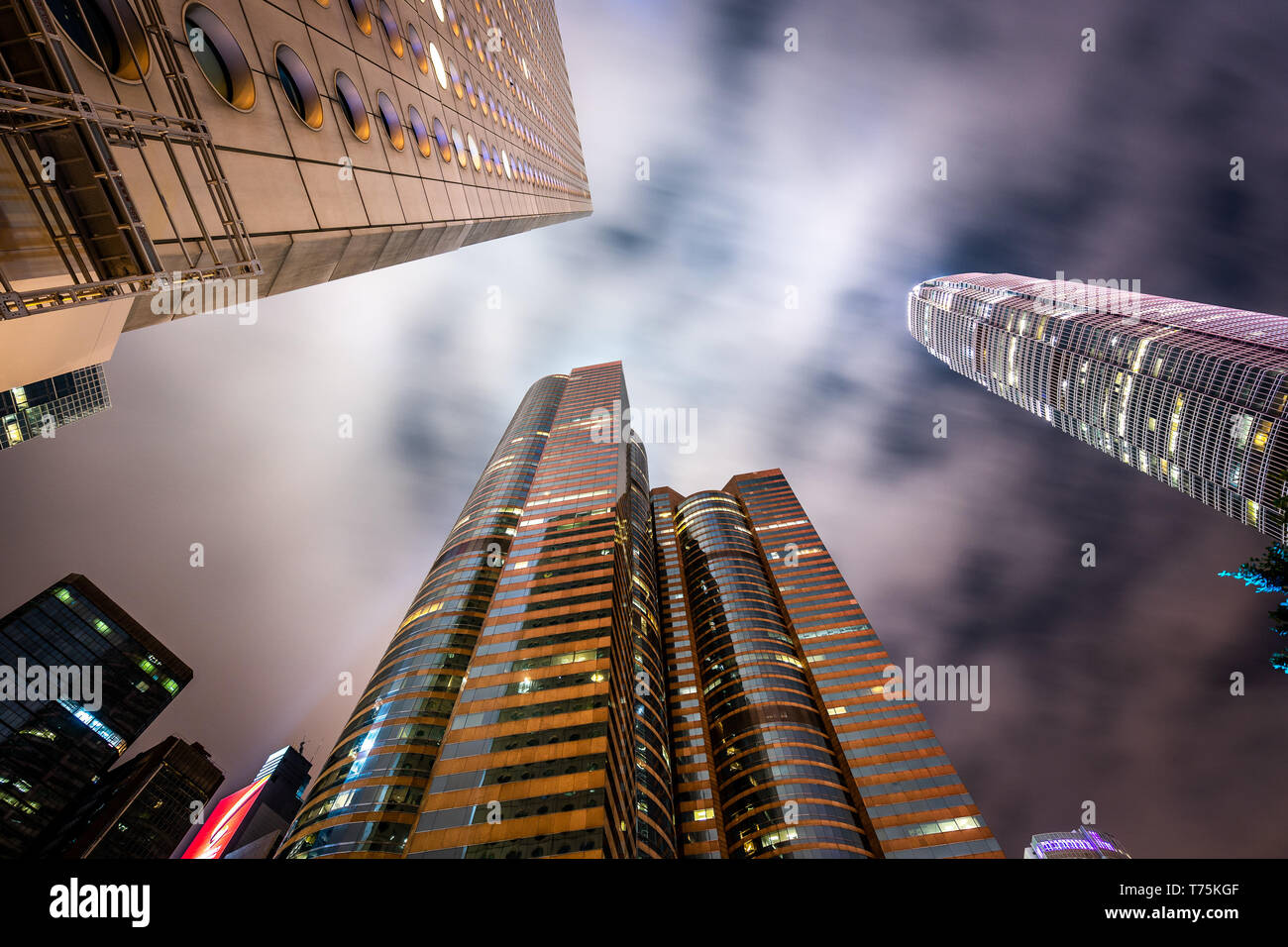 Beautiful top view office skyscrapers hi-res stock photography and ...