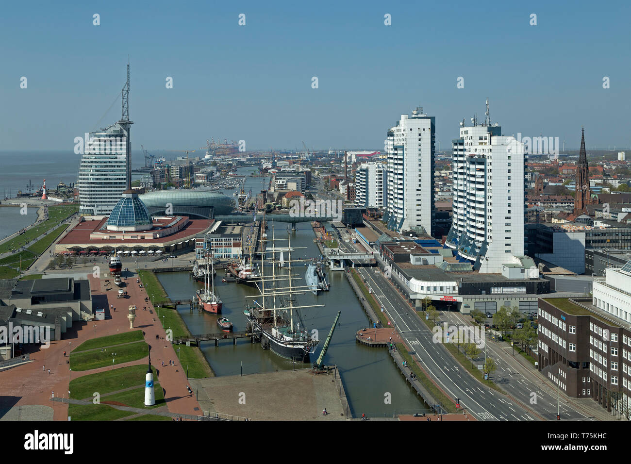 Havenwelten, museum-harbour and Columbus Center, Bremerhaven, Bremen ...