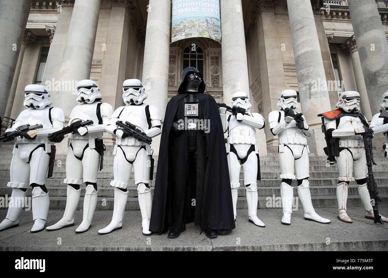 Stormtroopers pose for hi-res stock photography and images - Alamy