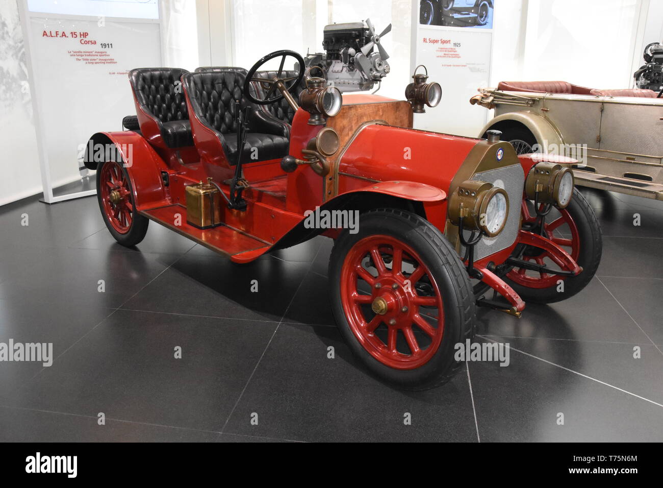 A.L.F.A. (Alfa Romeo) Tipo 15 HP Torpedo '1911 Stock Photo - Alamy