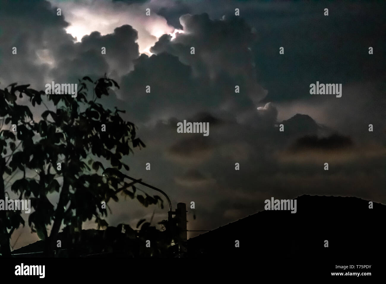 Lightning striking inside hi-res stock photography and images - Alamy