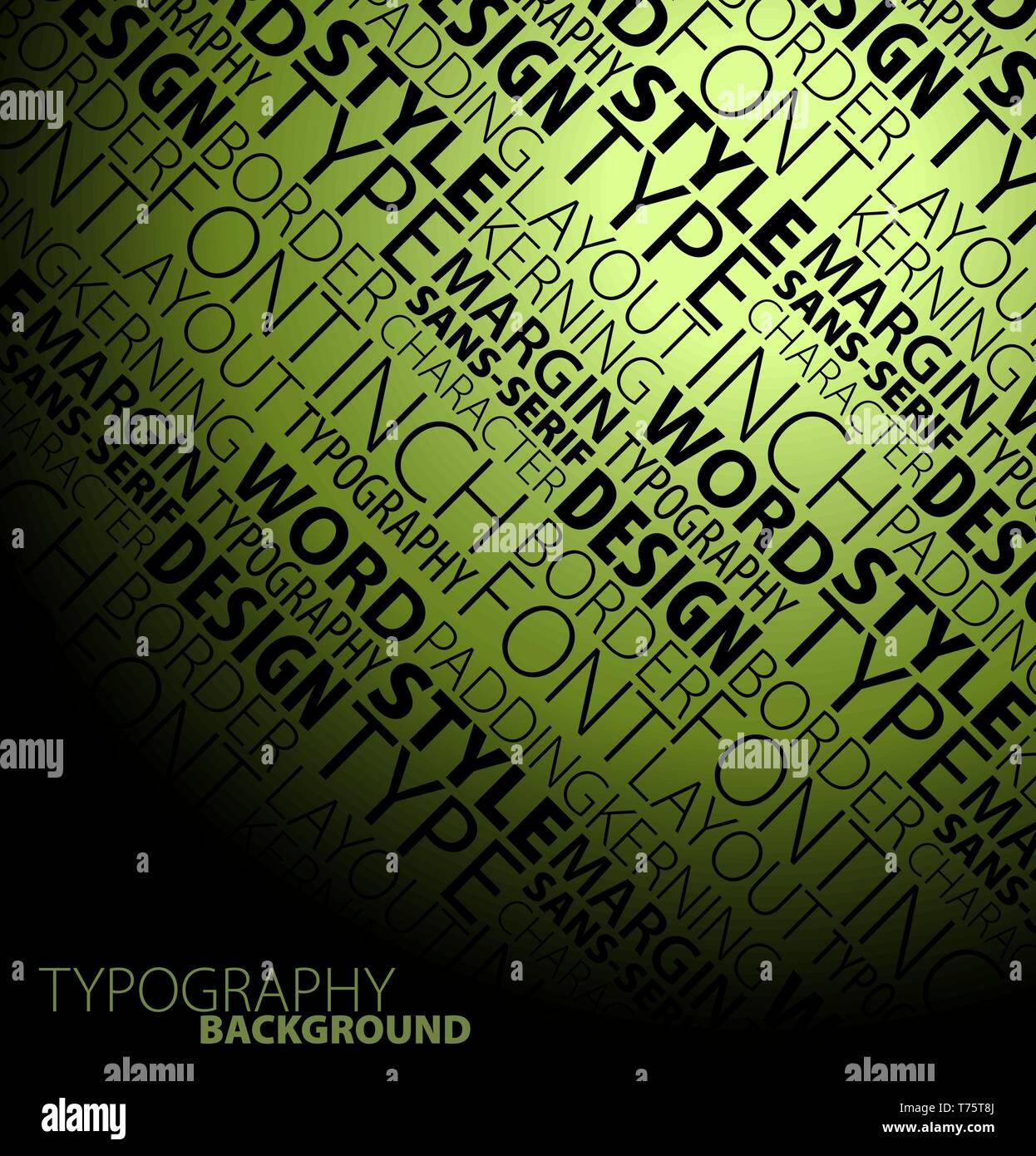 Abstract design and typography background Stock Vector Image & Art - Alamy