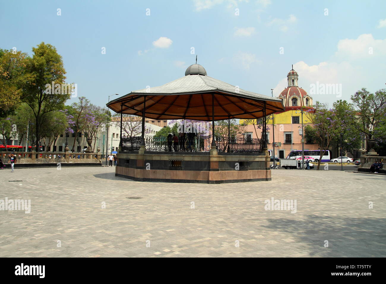 Alameda central park in Mexico city Stock Photo - Alamy