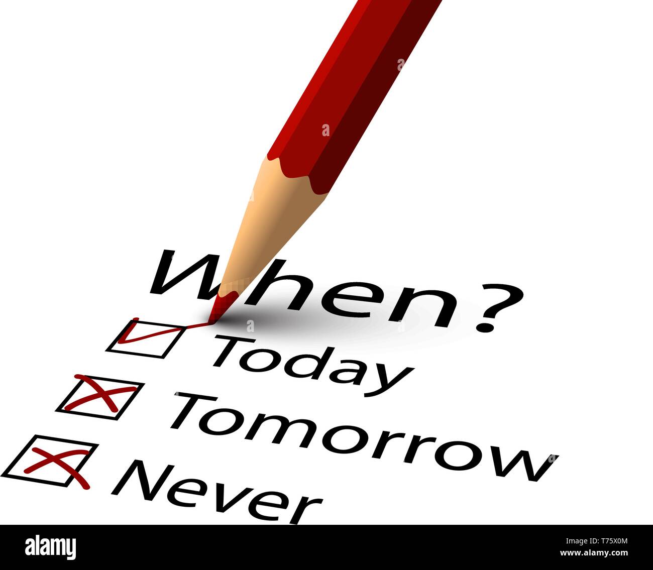 The right moment Cut Out Stock Images & Pictures - Alamy