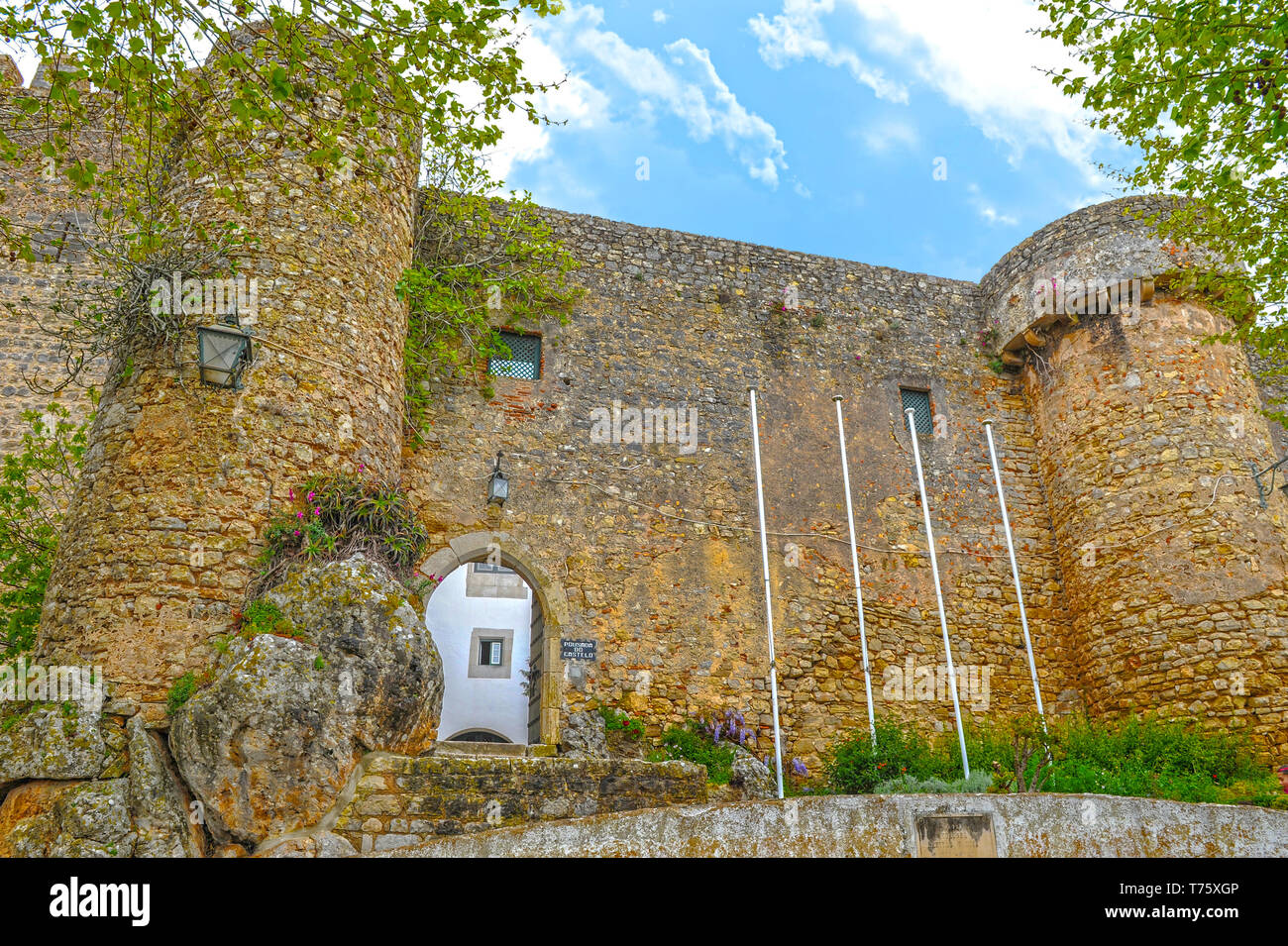 Obidos castle hi-res stock photography and images - Alamy