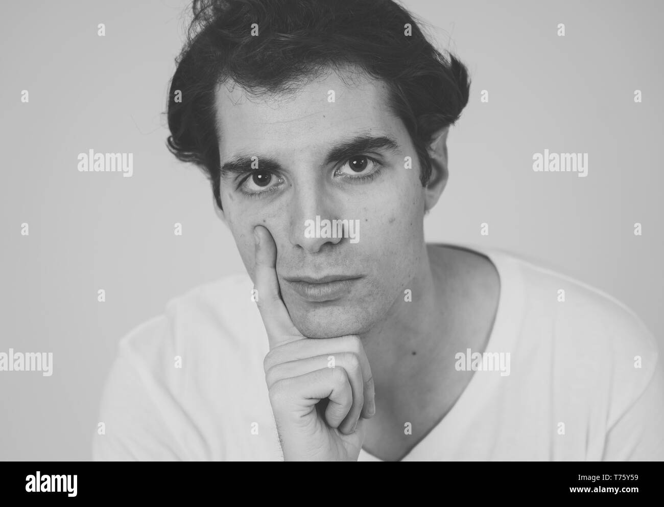 Joy happiness success funny Black and White Stock Photos & Images - Alamy