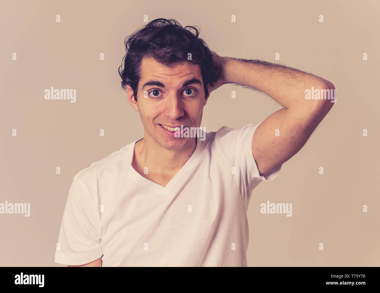 Man shy not asian hi-res stock photography and images - Alamy